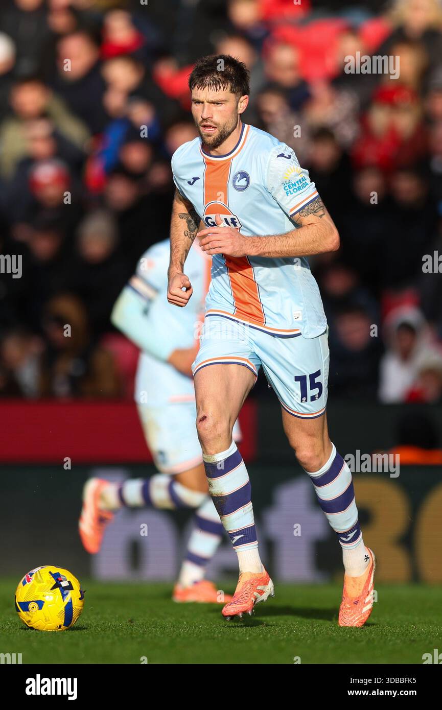 Swansea City's Cameron Burgess during the Sky Bet Championship match at ...