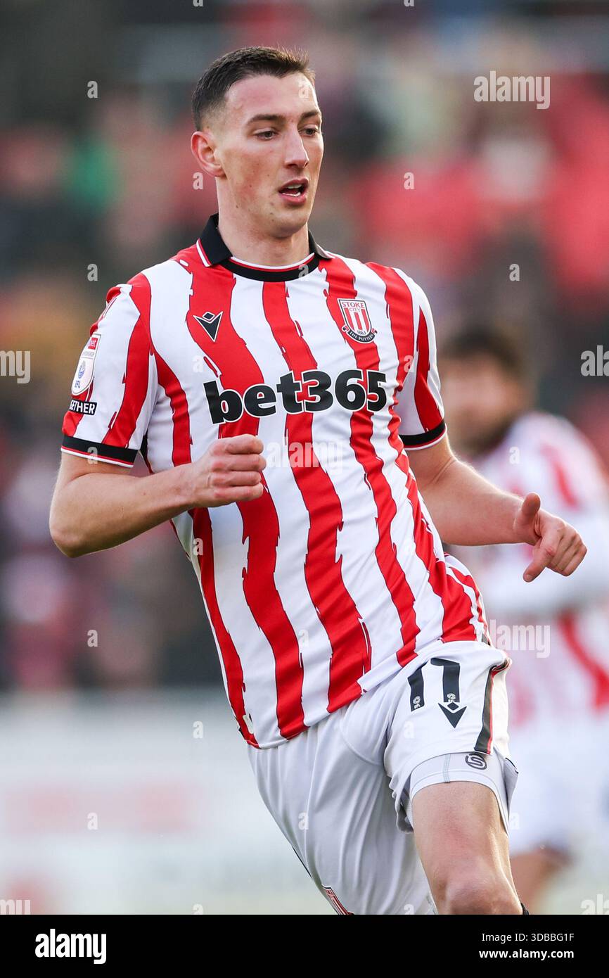 Stoke City's Robert Bozenik during the Sky Bet Championship match at ...