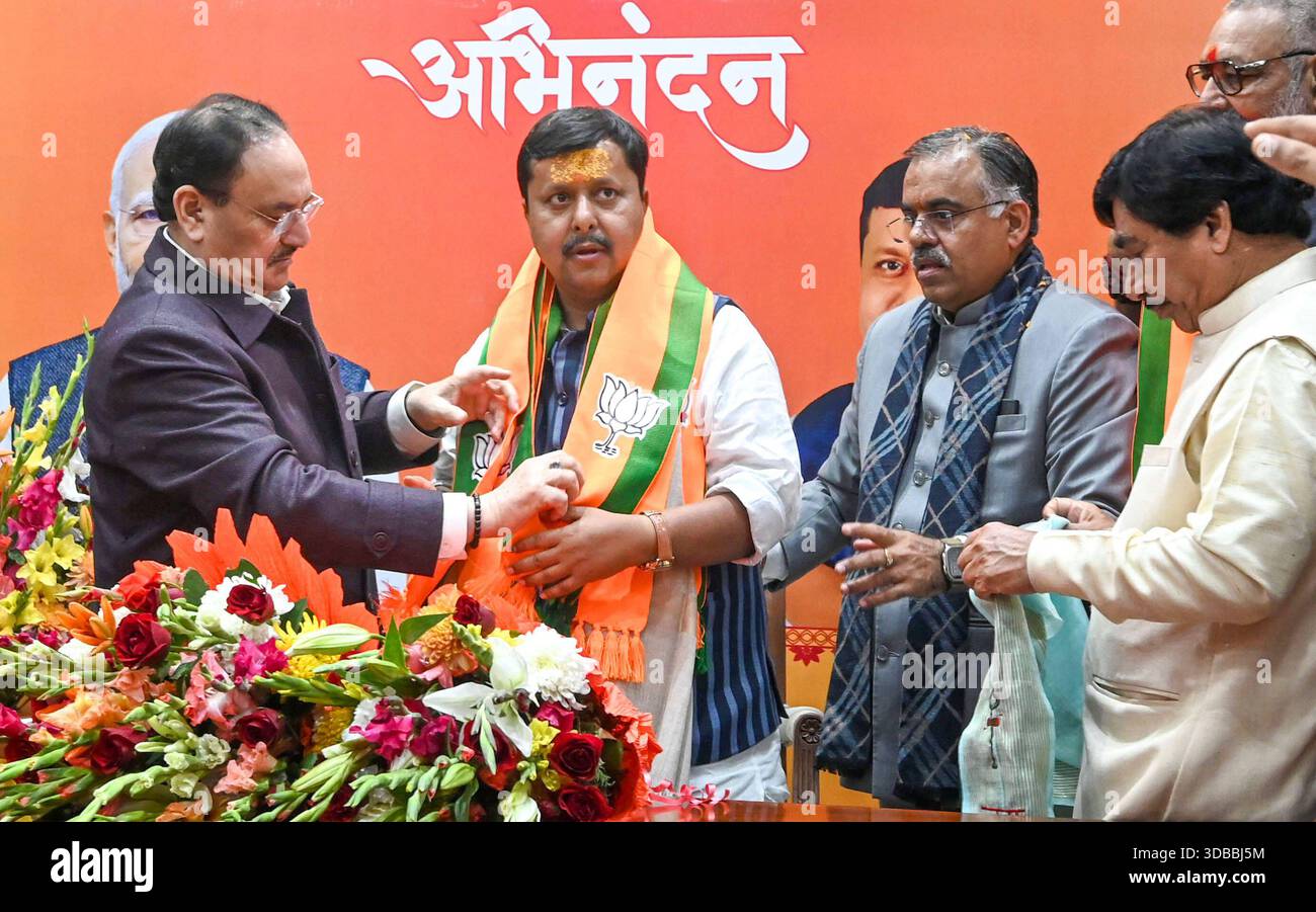 NEW DELHI, INDIA - DECEMBER 15: BJP National President JP Nadda ...