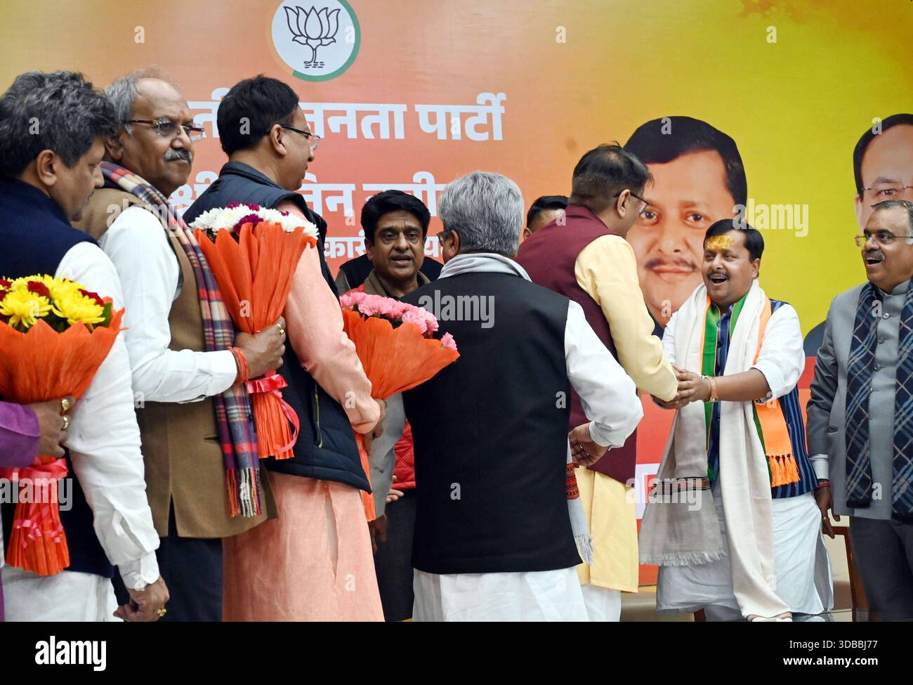 NEW DELHI, INDIA - DECEMBER 15: Newly appointed BJP National Working ...