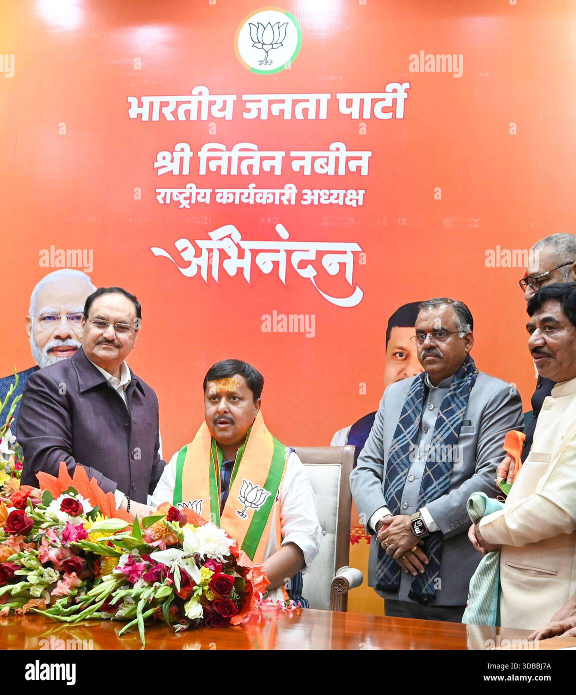 NEW DELHI, INDIA - DECEMBER 15: BJP National President JP Nadda ...