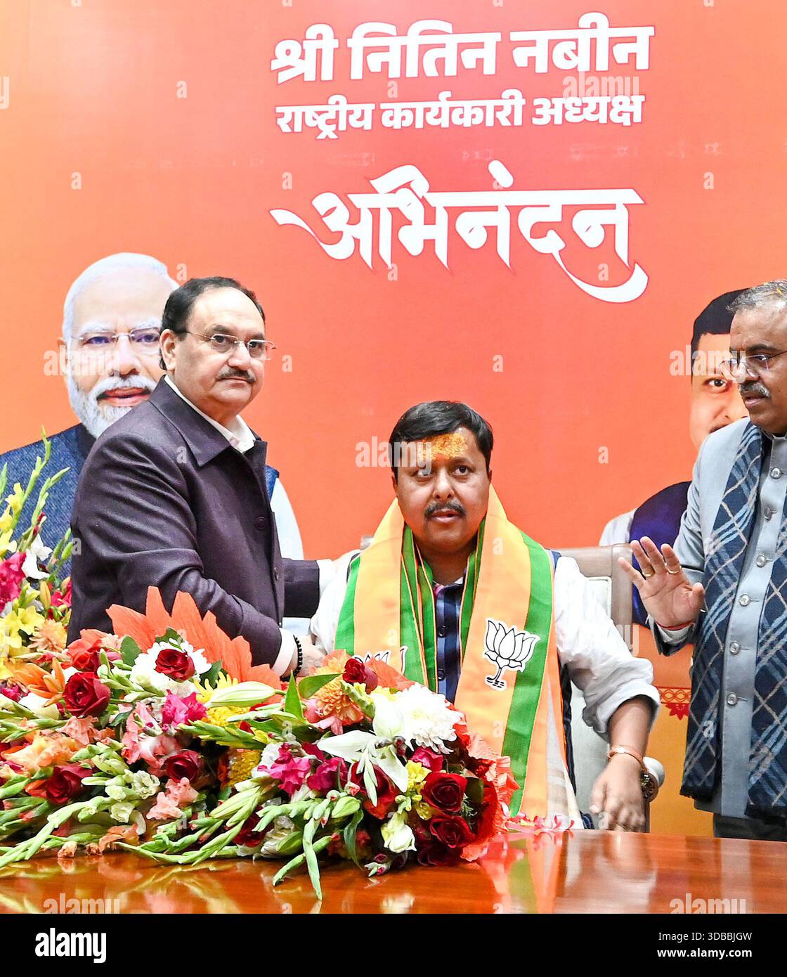 NEW DELHI, INDIA - DECEMBER 15: BJP National President JP Nadda ...