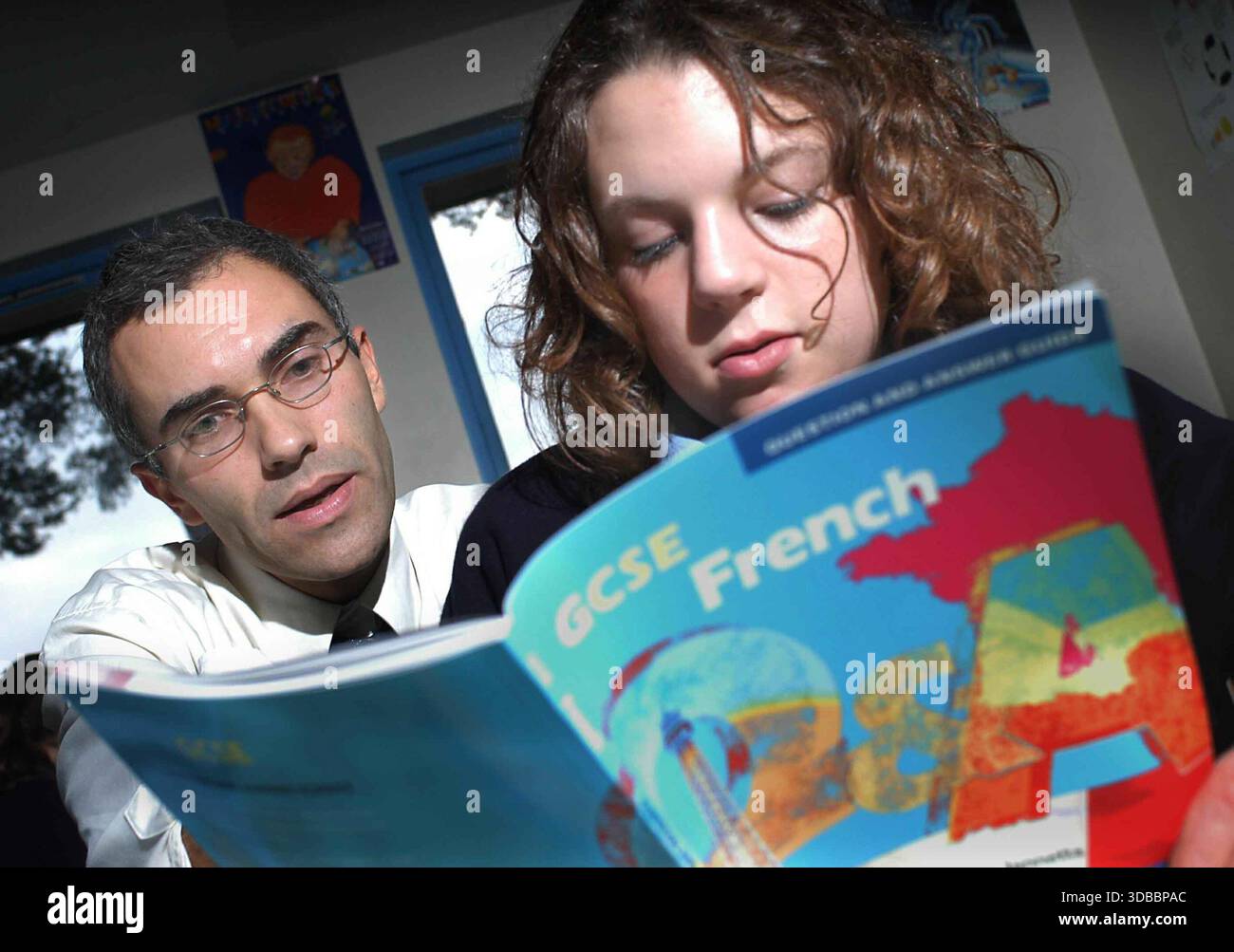 School pupils in French classes Stock Photo - Alamy
