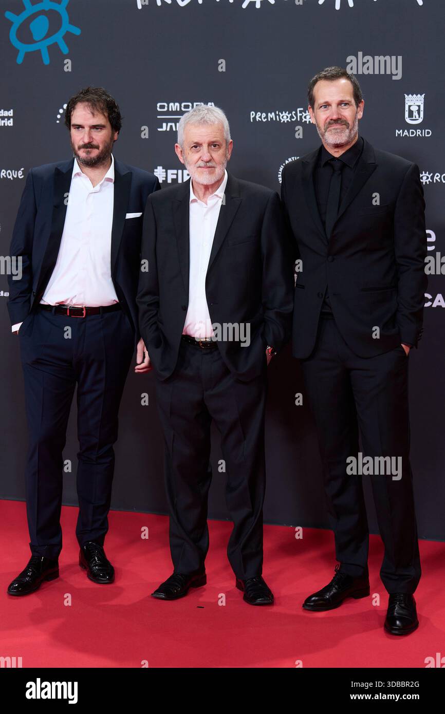 Jose Ramon Soroiz, Jose Mari Goenaga, Aitor Arregi attends 31st Jose ...