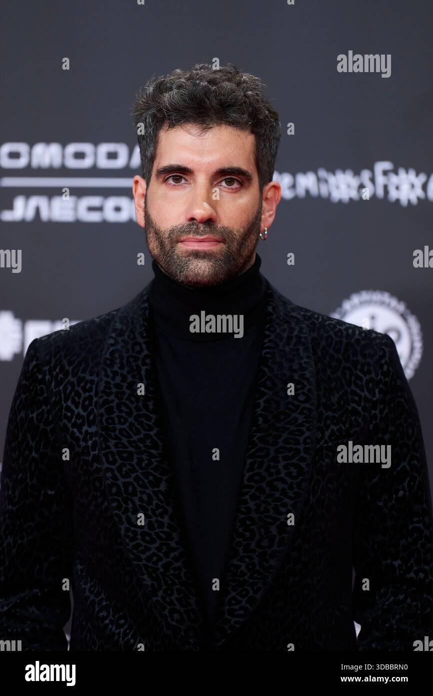 Tamar Novas attends 31st Jose Maria Forque Awards - Red Carpet at ...