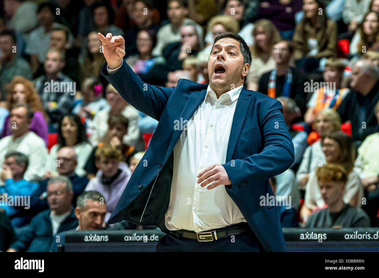 Chemnitz, Germany December 12, 2025: 1.BBL - 2025/2026 - Niners ...