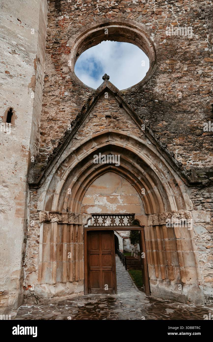 Main Entrance to Carta Cistercian Abbey Stock Photo - Alamy