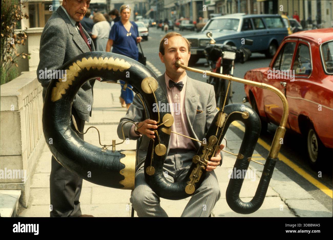 Serpent player hi-res stock photography and images - Alamy