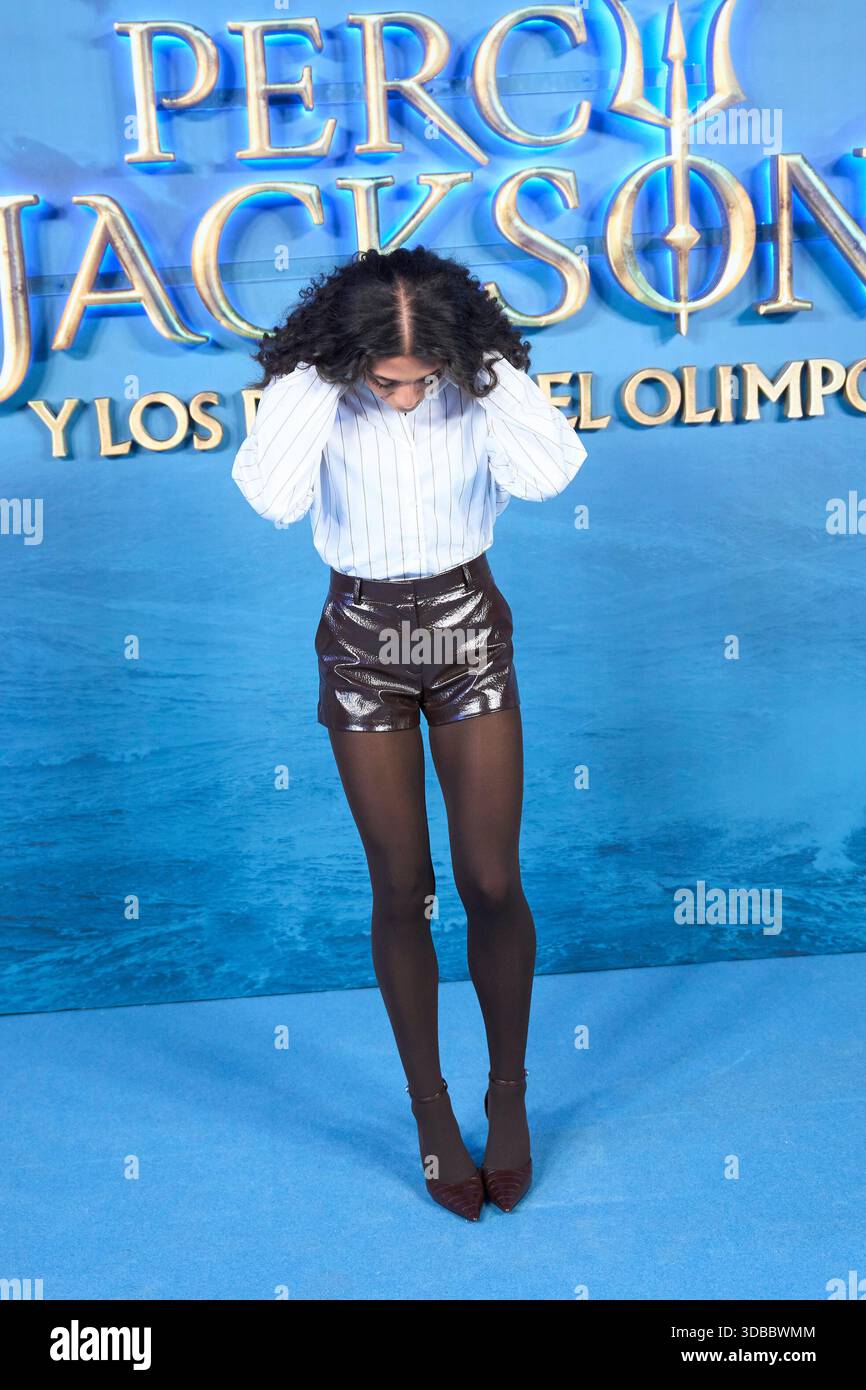 Dior Goodjohn attends 'Percy Jackson and the Olympians' Premiere during ...