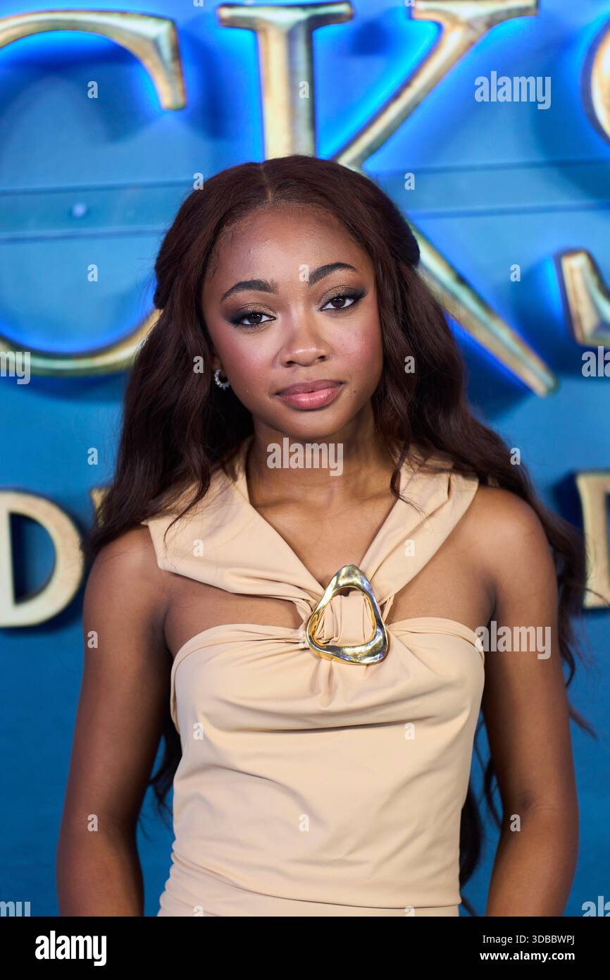 Leah Sava' Jeffries attends 'Percy Jackson and the Olympians' Premiere ...