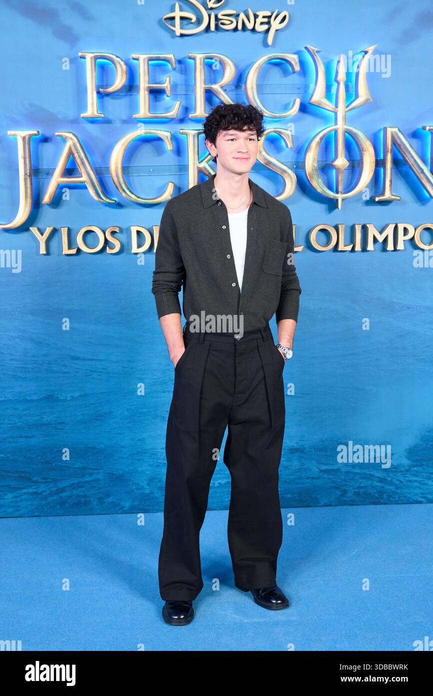 Charlie Bushnell attends 'Percy Jackson and the Olympians' Premiere ...