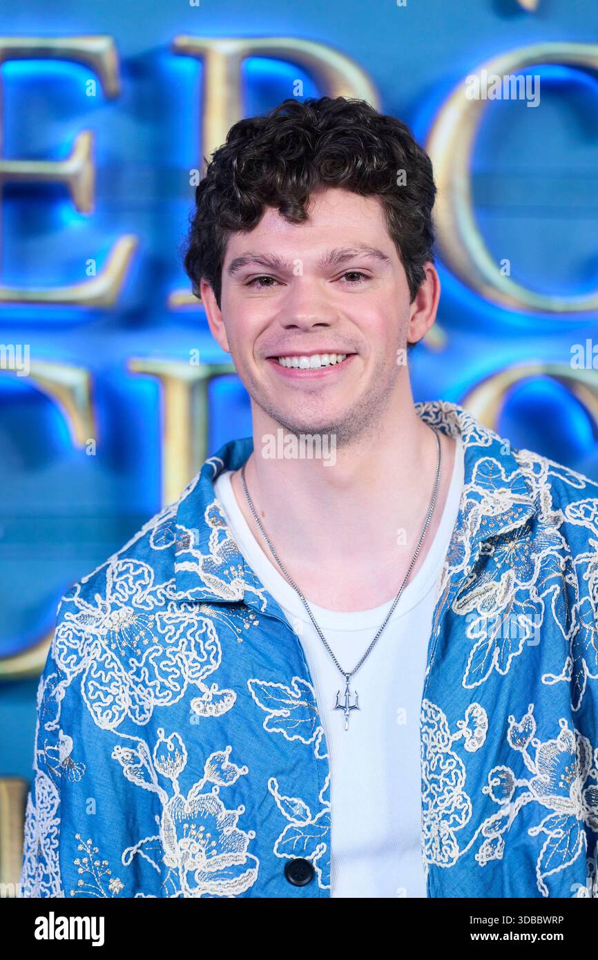 Daniel Diemer attends 'Percy Jackson and the Olympians' Premiere during ...