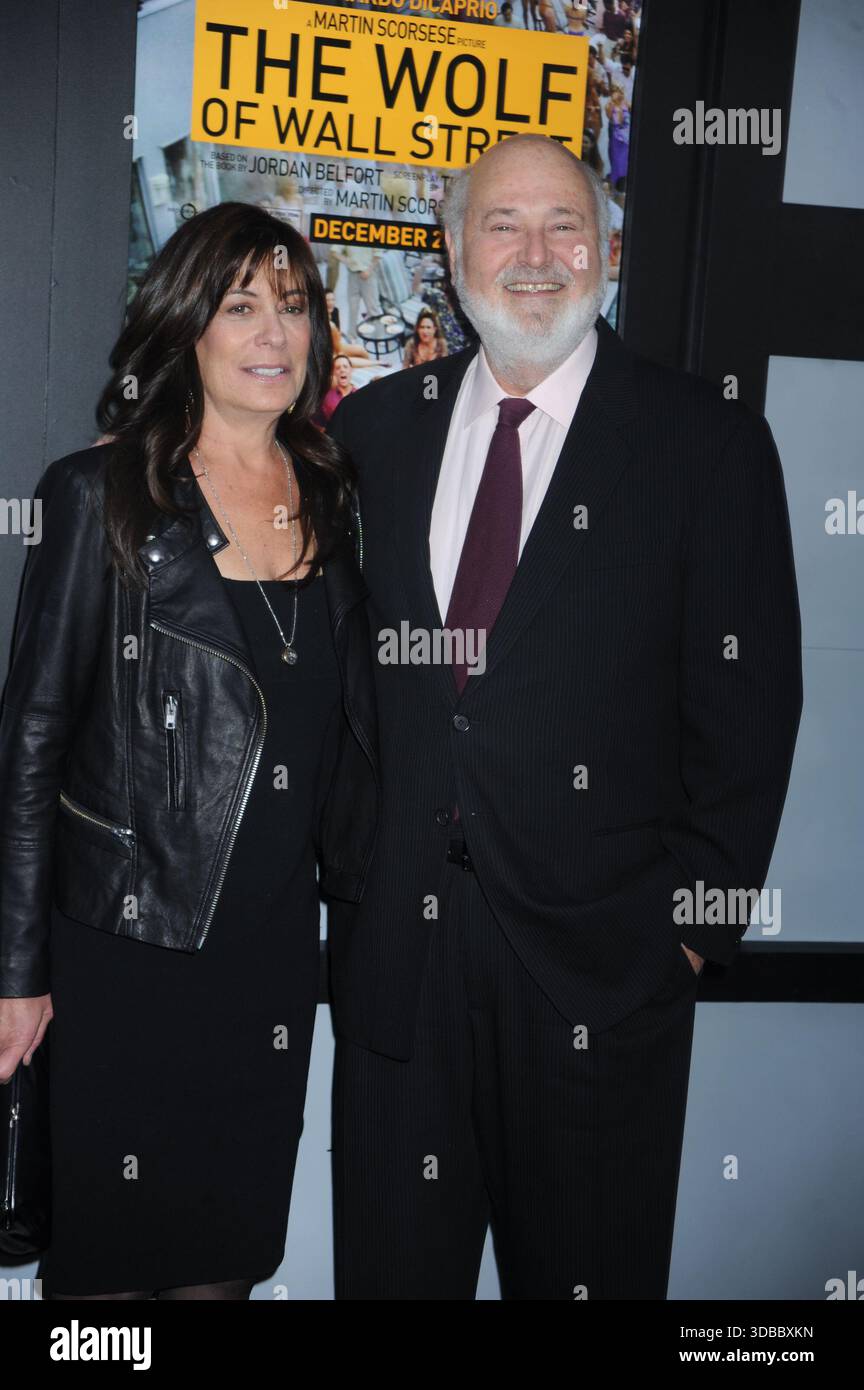 NEW YORK, NY - DECEMBER 17: Rob Reiner Michele Singer Reiner attends ...