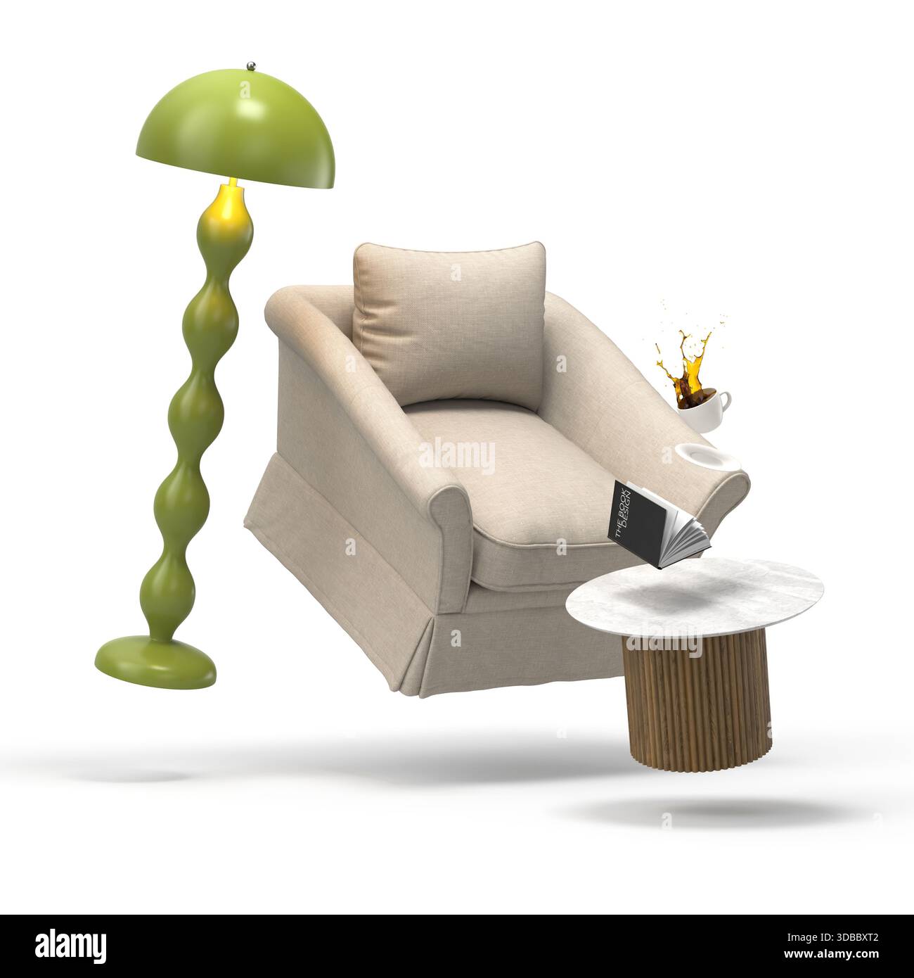 Living room idea Cut Out Stock Images & Pictures - Alamy