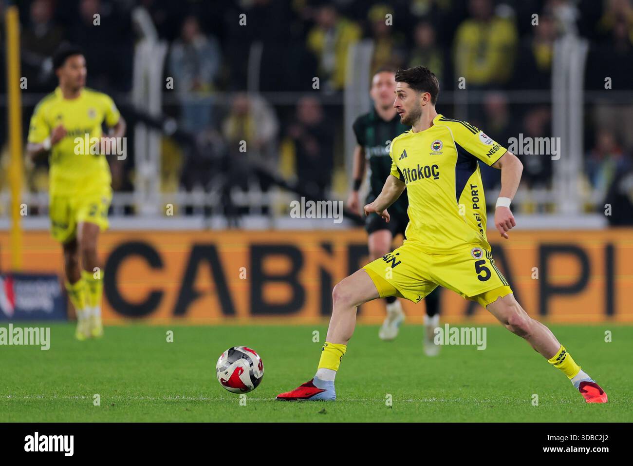 ISTANBUL, TURKEY - DECEMBER 15: Ismail Yuksek of Fenerbahce SK in ...