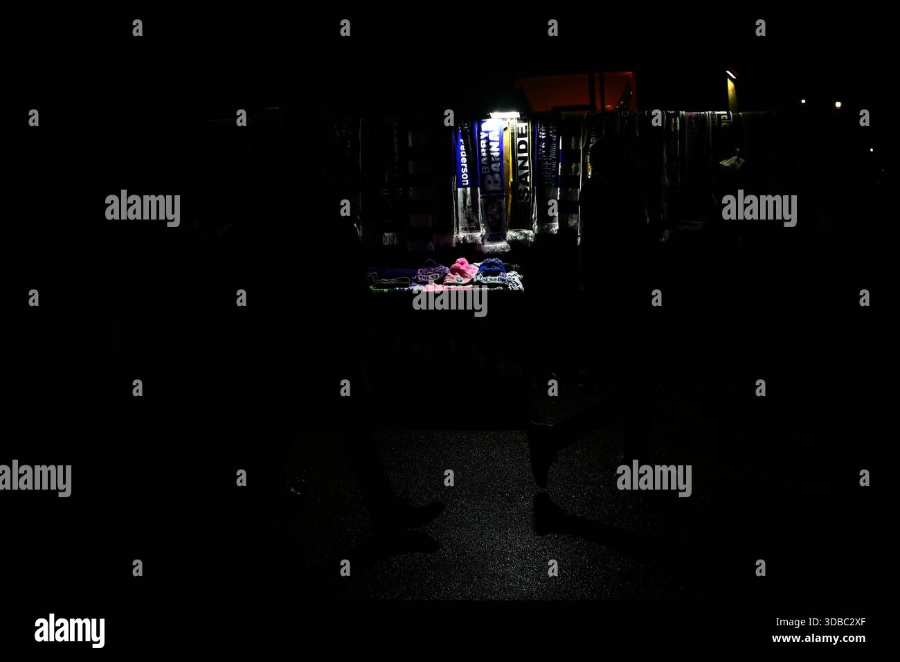 Sheffield Wednesday scarves outside Hllsborough before the Sky Bet ...