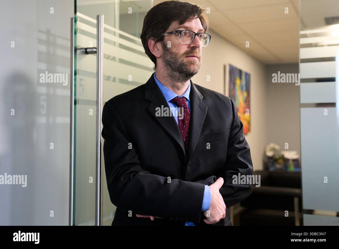 Simon Sandoval-Moshenberg, a lawyer on Kilmar Abrego Garcia's legal ...