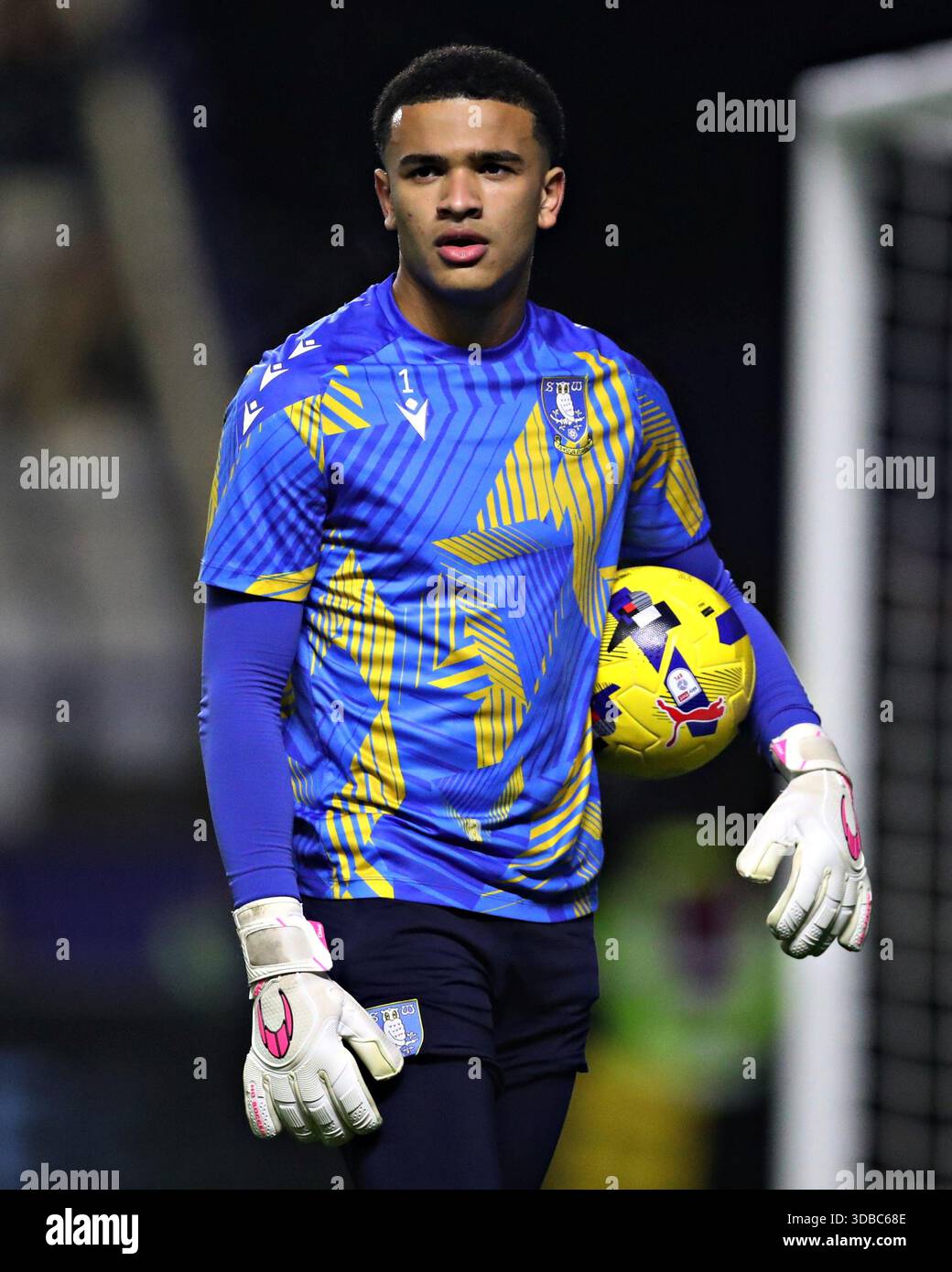 Pierce Charles of Sheffield Wednesday before the Sky Bet Championship ...