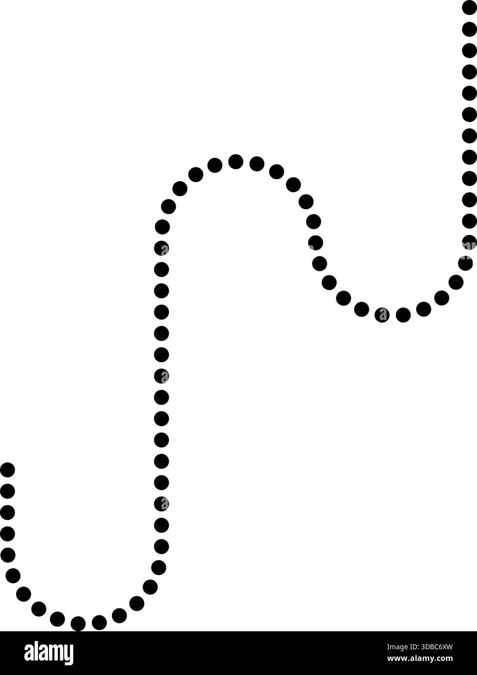 Dotted line constructs square-based paths using squared wave motion ...
