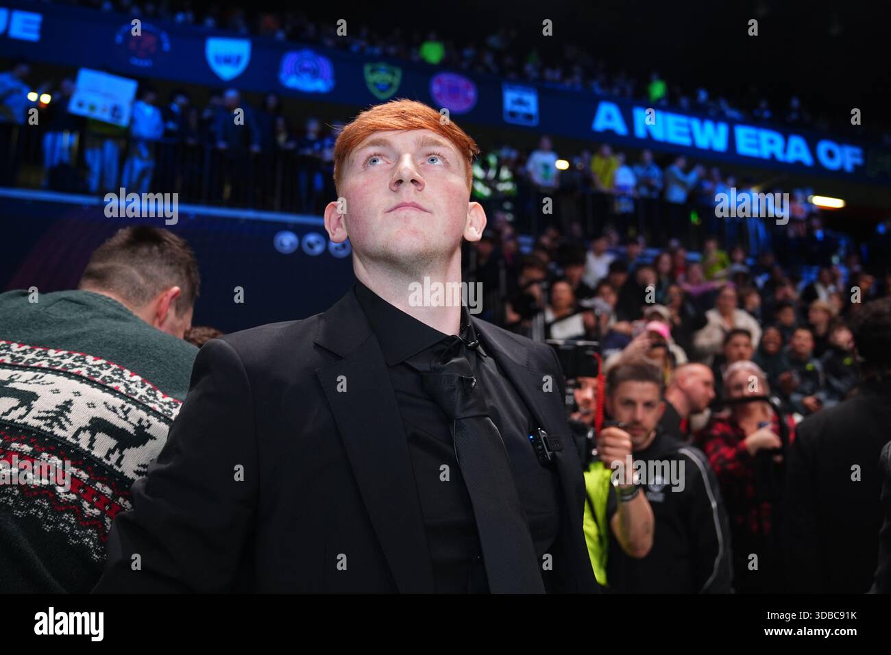 Morgan Burtwistle, better known as Angryginge, at The Copper Box Arena ...