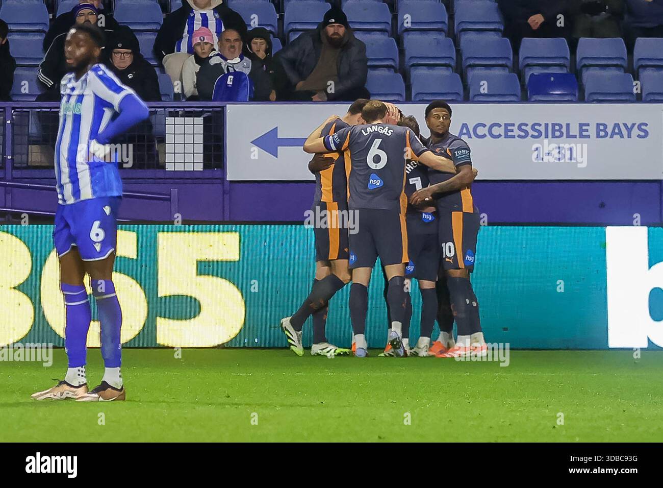Derby celebrate their goal during the Sky Bet Championship match ...
