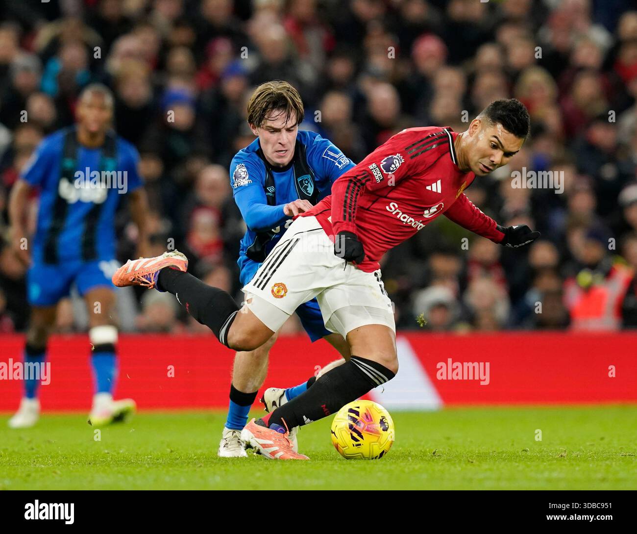 Manchester, England, 15th December 2025. Alex Scott of Bournemouth ...