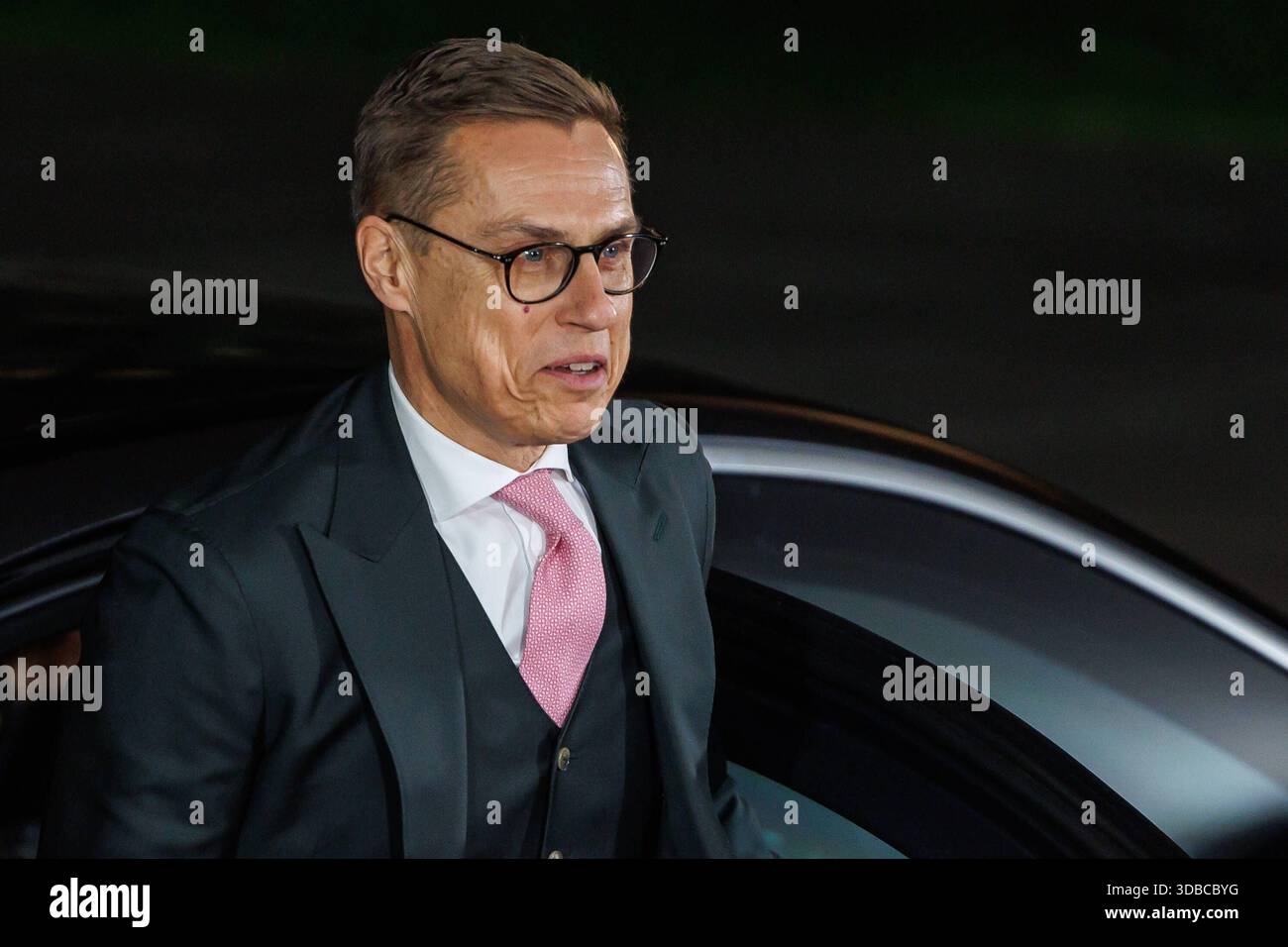 Alexander Stubb, Praesident von Finnland, beim Eintreffen Staats- und ...