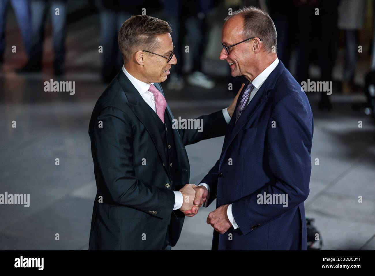 Alexander Stubb, Praesident von Finnland, beim Eintreffen Staats- und ...