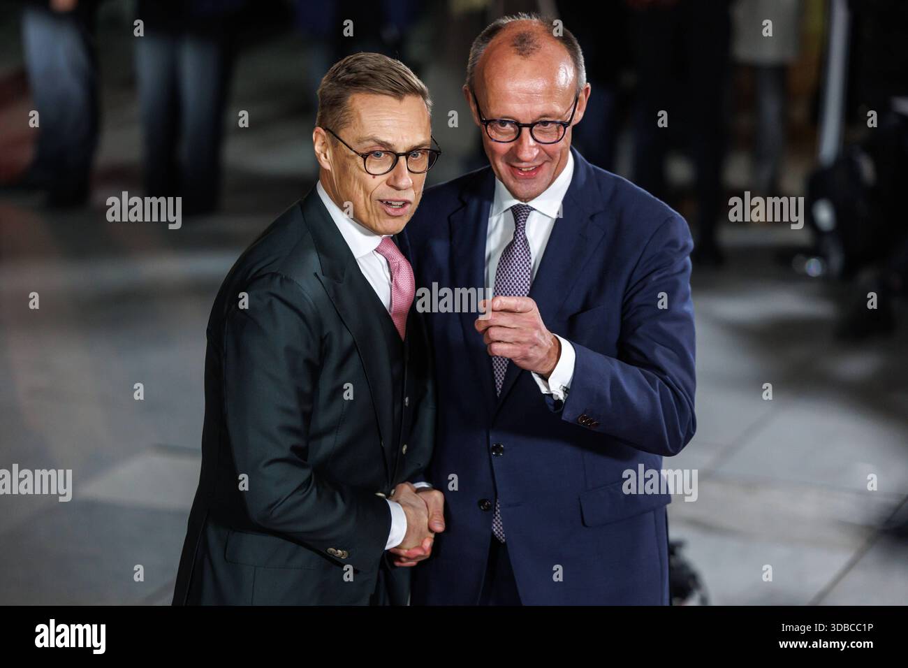 Alexander Stubb, Praesident von Finnland, beim Eintreffen Staats- und ...