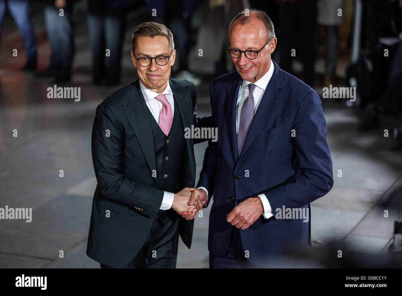 Alexander Stubb, Praesident von Finnland, beim Eintreffen Staats- und ...
