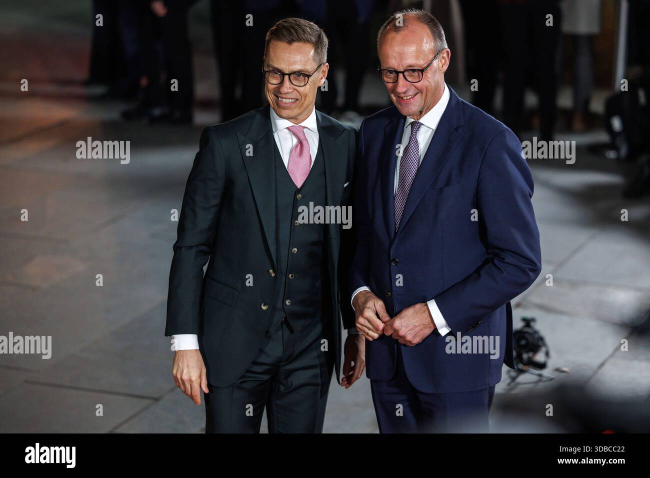 Alexander Stubb, Praesident von Finnland, beim Eintreffen Staats- und ...