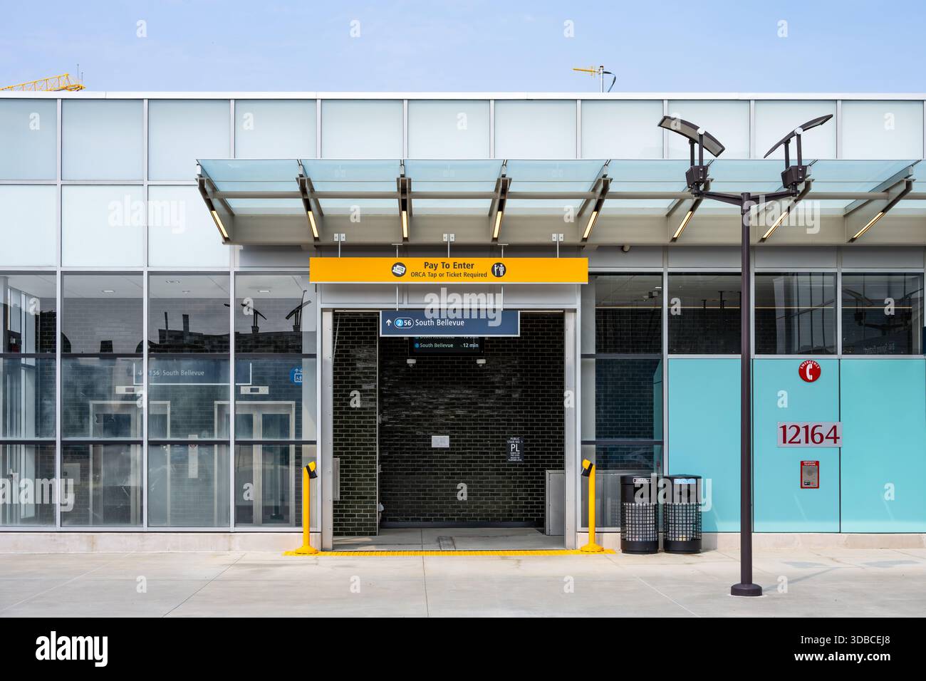SOUND TRANSIT STATION, BELLEVUE, WA – AUG 31, 2025: Sound Transit’s ...