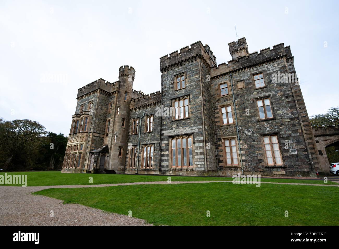 STORNOWAY, ISLE OF LEWIS, SCOTLAND – OCT 11, 2025: restored Victorian ...