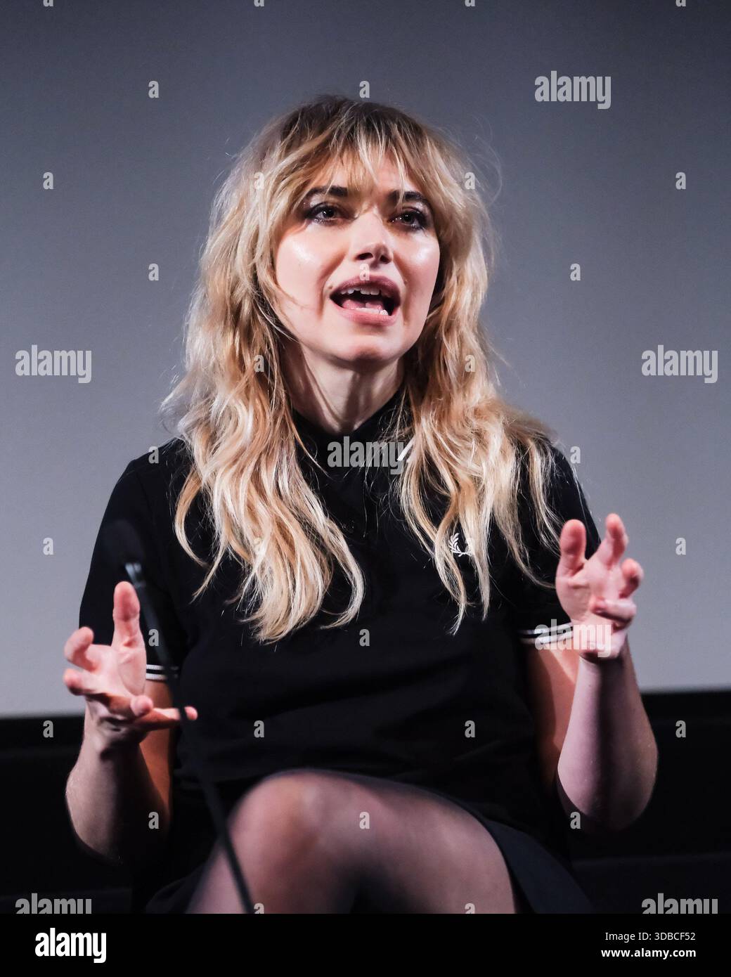 London, UK. 15 December 2025. Imogen Poots on stage during Mark Kermode ...