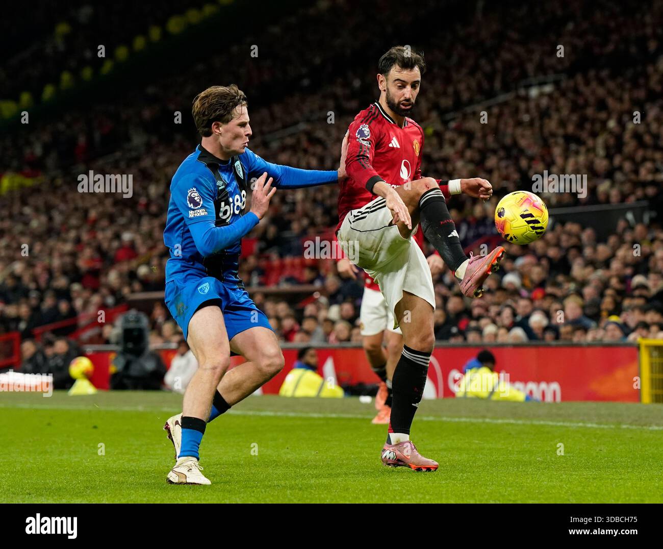 Manchester, England, 15th December 2025. Bruno Fernandes of Manchester ...