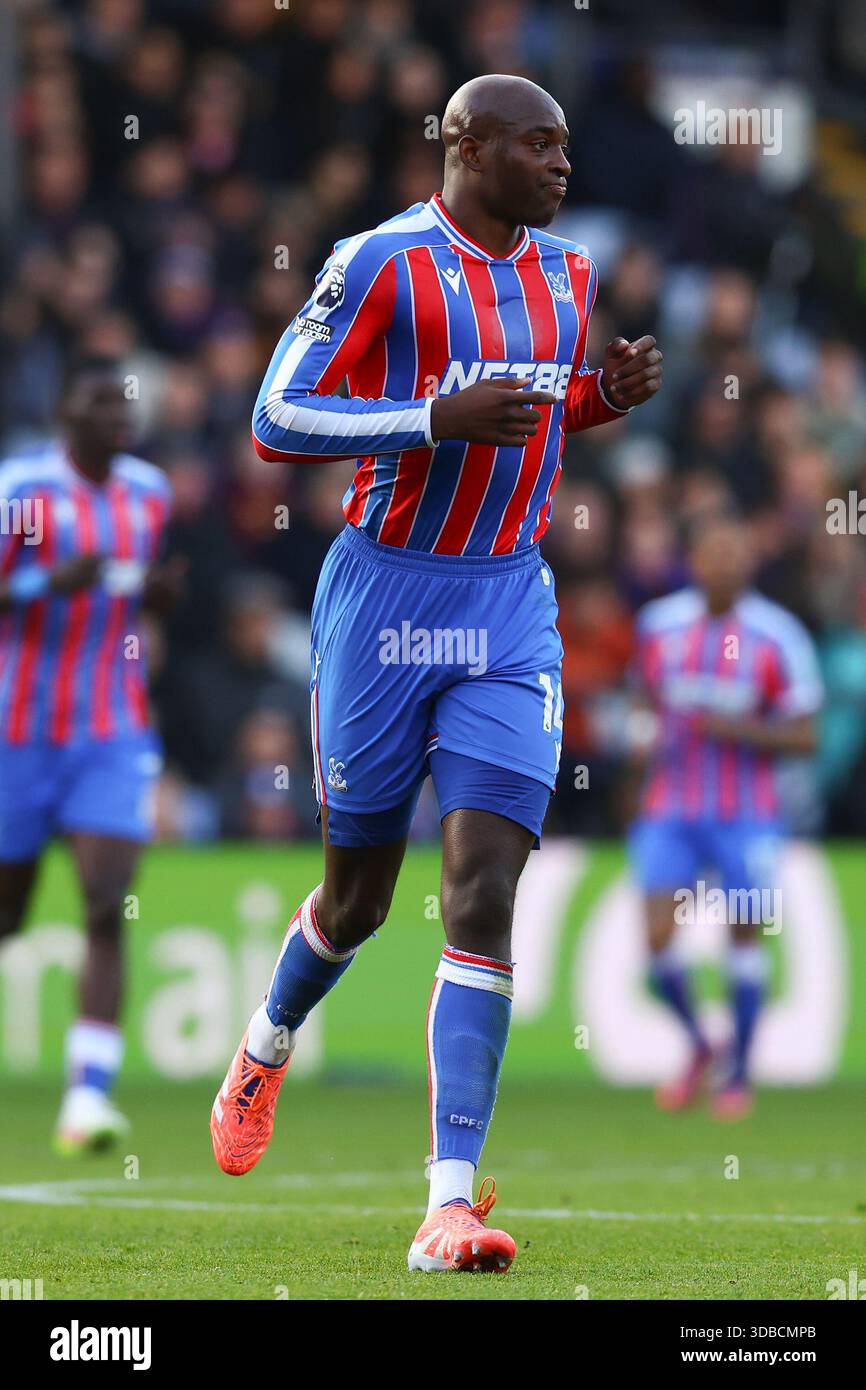 Crystal Palace forward Jean-Philippe Mateta (14) during the Crystal ...