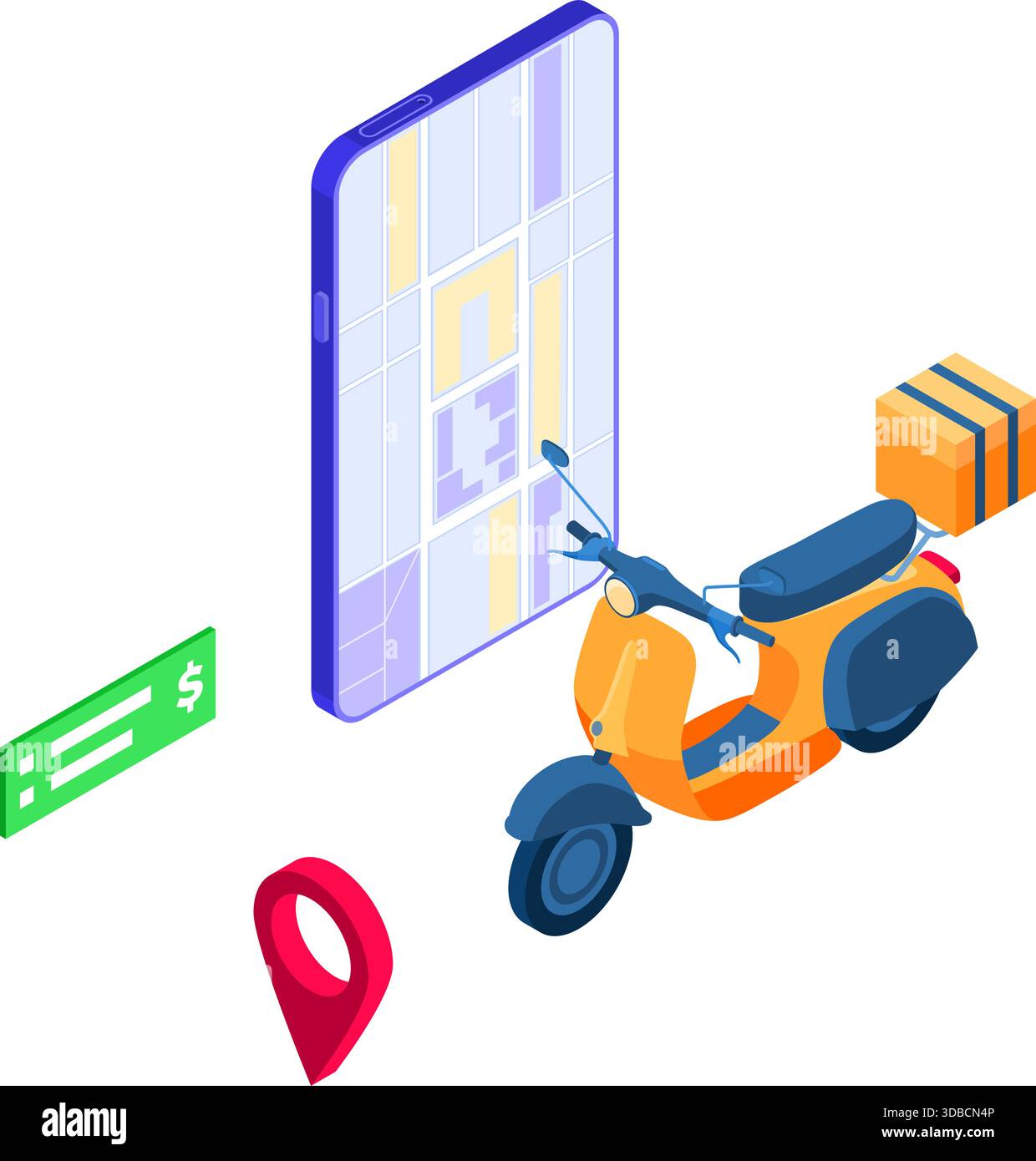 Moped free Stock Vector Images - Alamy