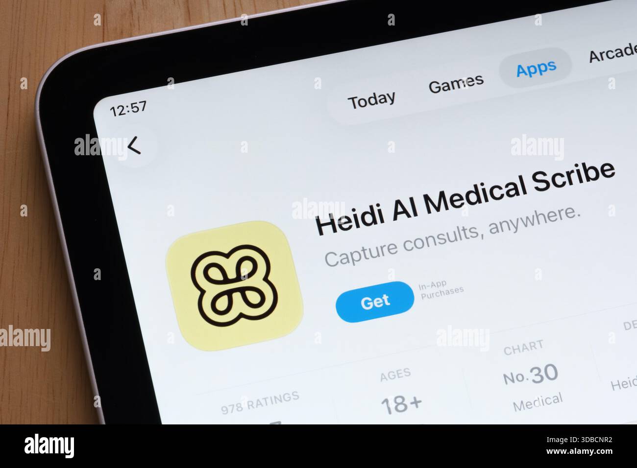 Heidi ai medical scribe logo hi-res stock photography and images - Alamy