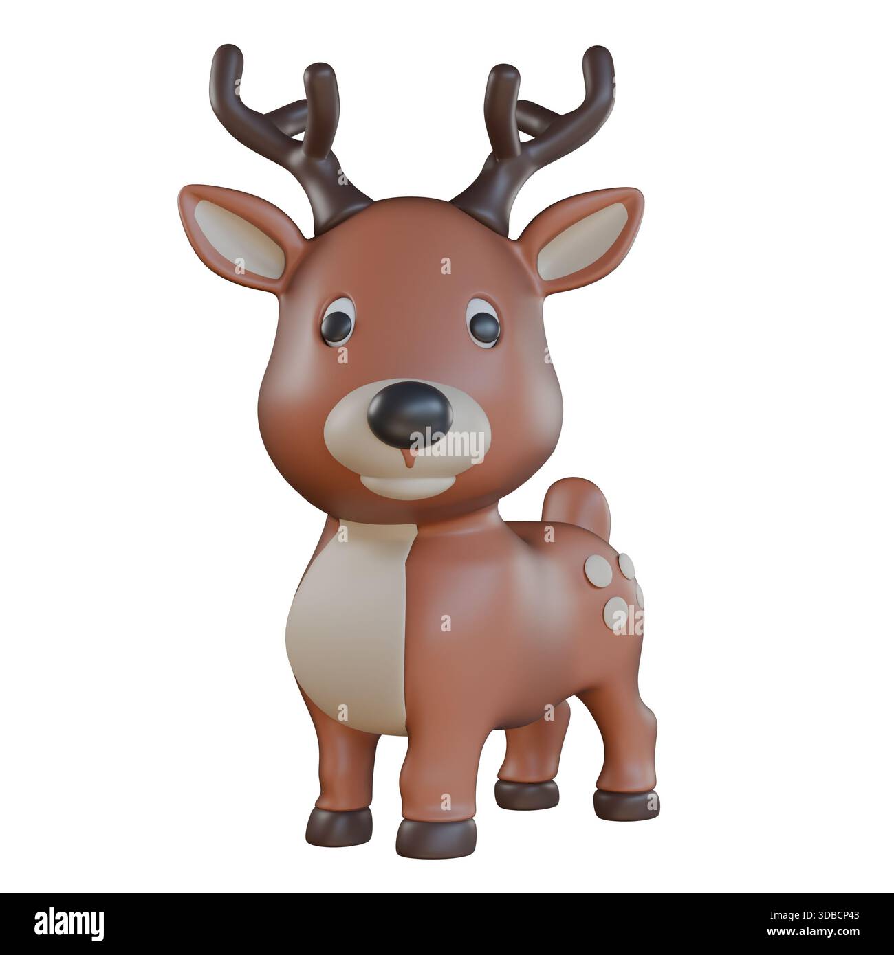 Reindeer snow camera Cut Out Stock Images & Pictures - Alamy