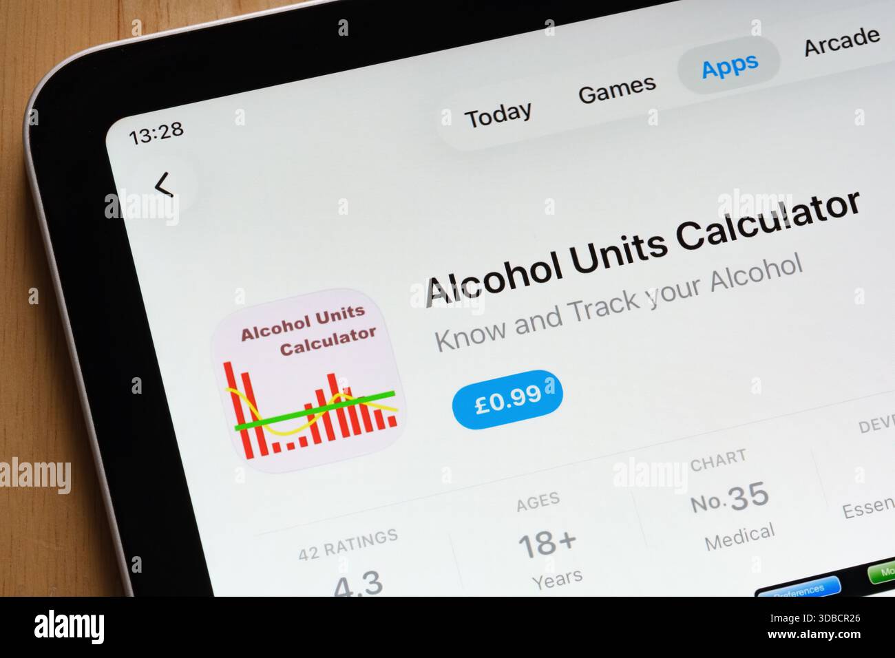 Alcohol units calculator hi-res stock photography and images - Alamy
