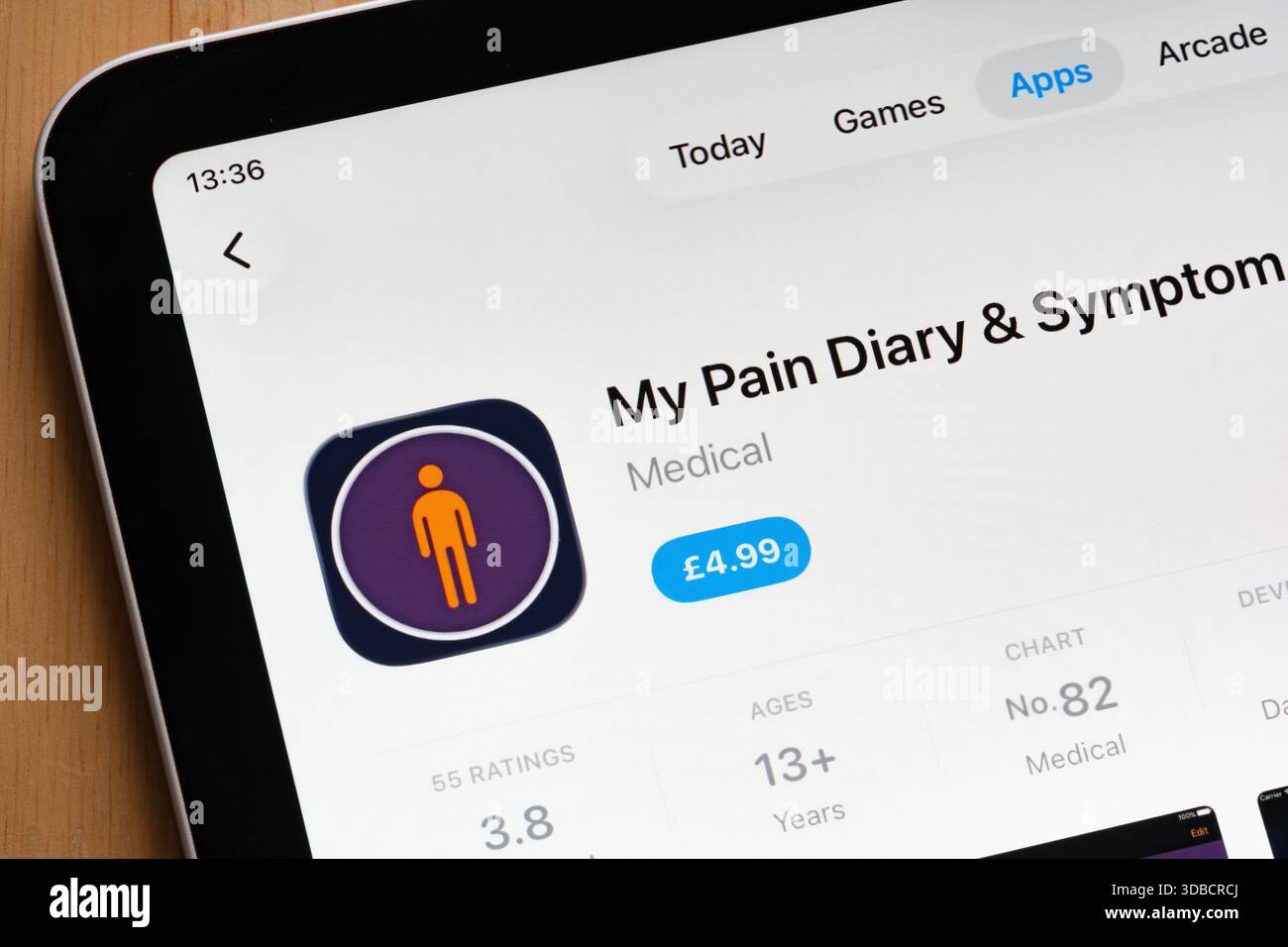 My pain diary and symptoms logo hi-res stock photography and images - Alamy