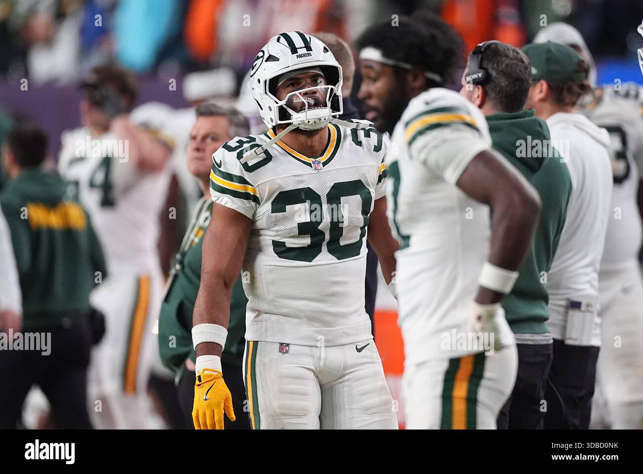 Green Bay Packers running back Chris Brooks (30) in the second half of ...