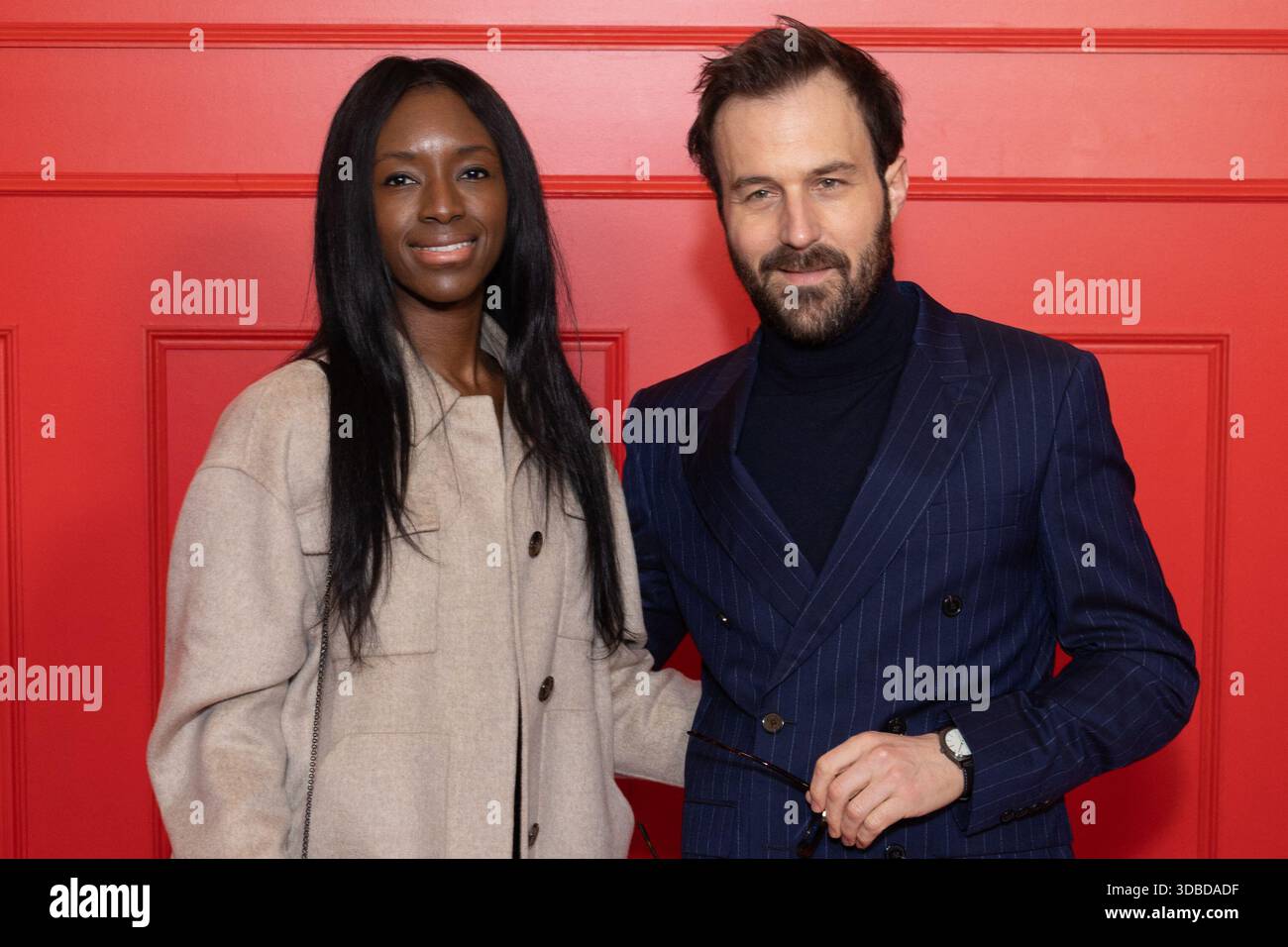 Fanta Kaba, Antoine Gouy attends 'Emily In Paris' Season Five Netflix ...