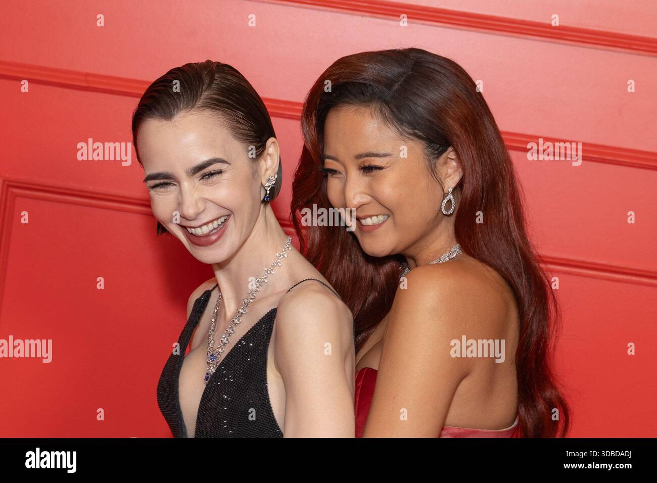 Lily Collins, Ashley Park attends 'Emily In Paris' Season Five Netflix ...