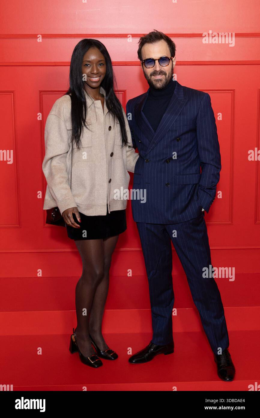 Fanta Kaba, Antoine Gouy attends 'Emily In Paris' Season Five Netflix ...
