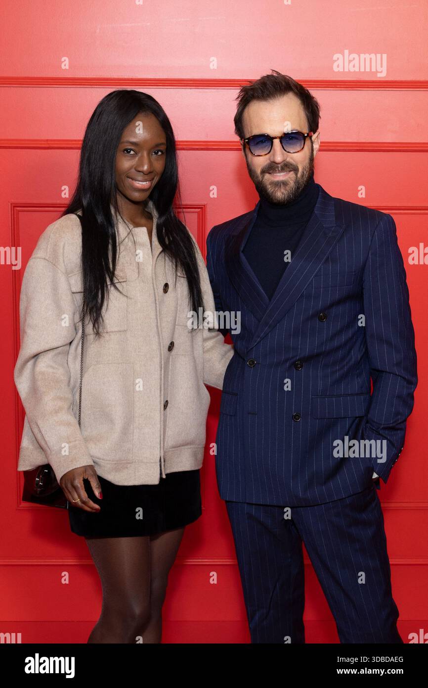 Fanta Kaba, Antoine Gouy attends 'Emily In Paris' Season Five Netflix ...