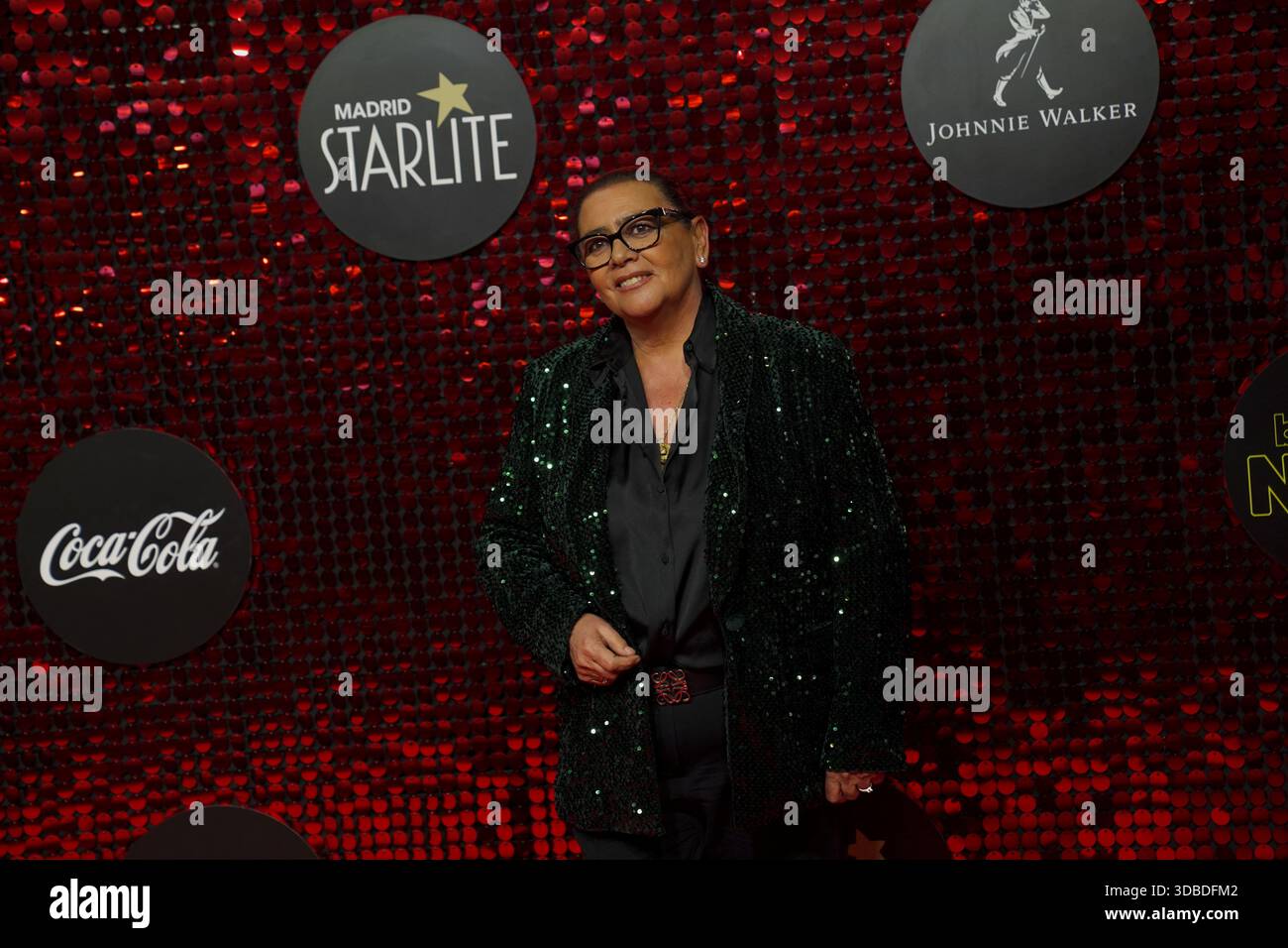 María del Monte attends the "Billboard No. 1s" photocall at Ifema on ...