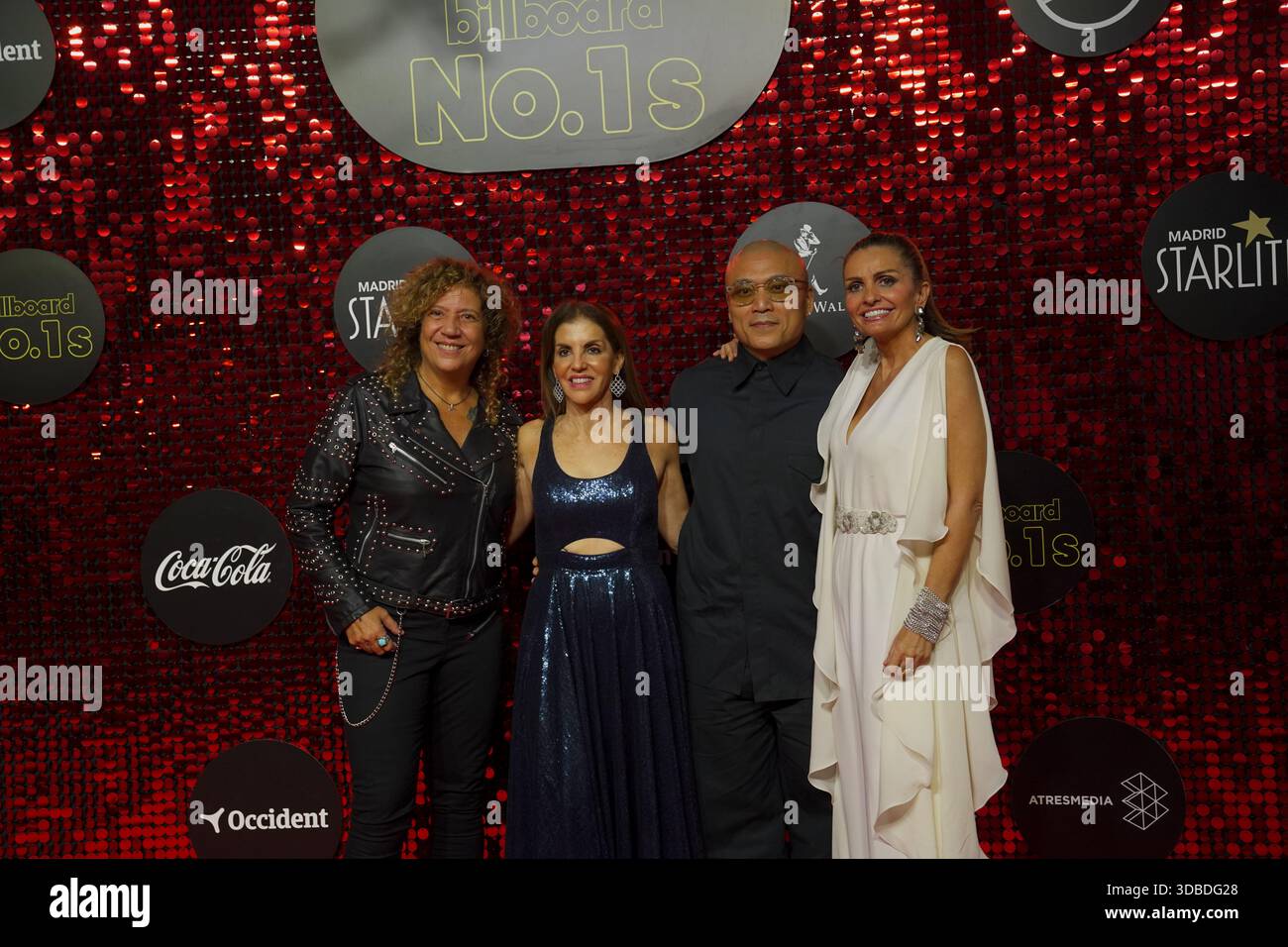 Singer Rosana, Leila Cobo, Billboard CEO Mike Van and Sandra García ...