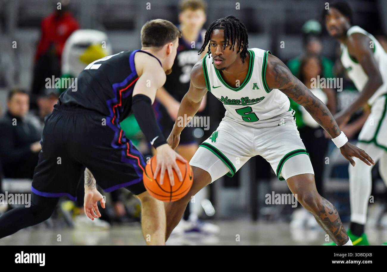December 7, 2025: North Texas Mean Green guard David Terrell Jr ...