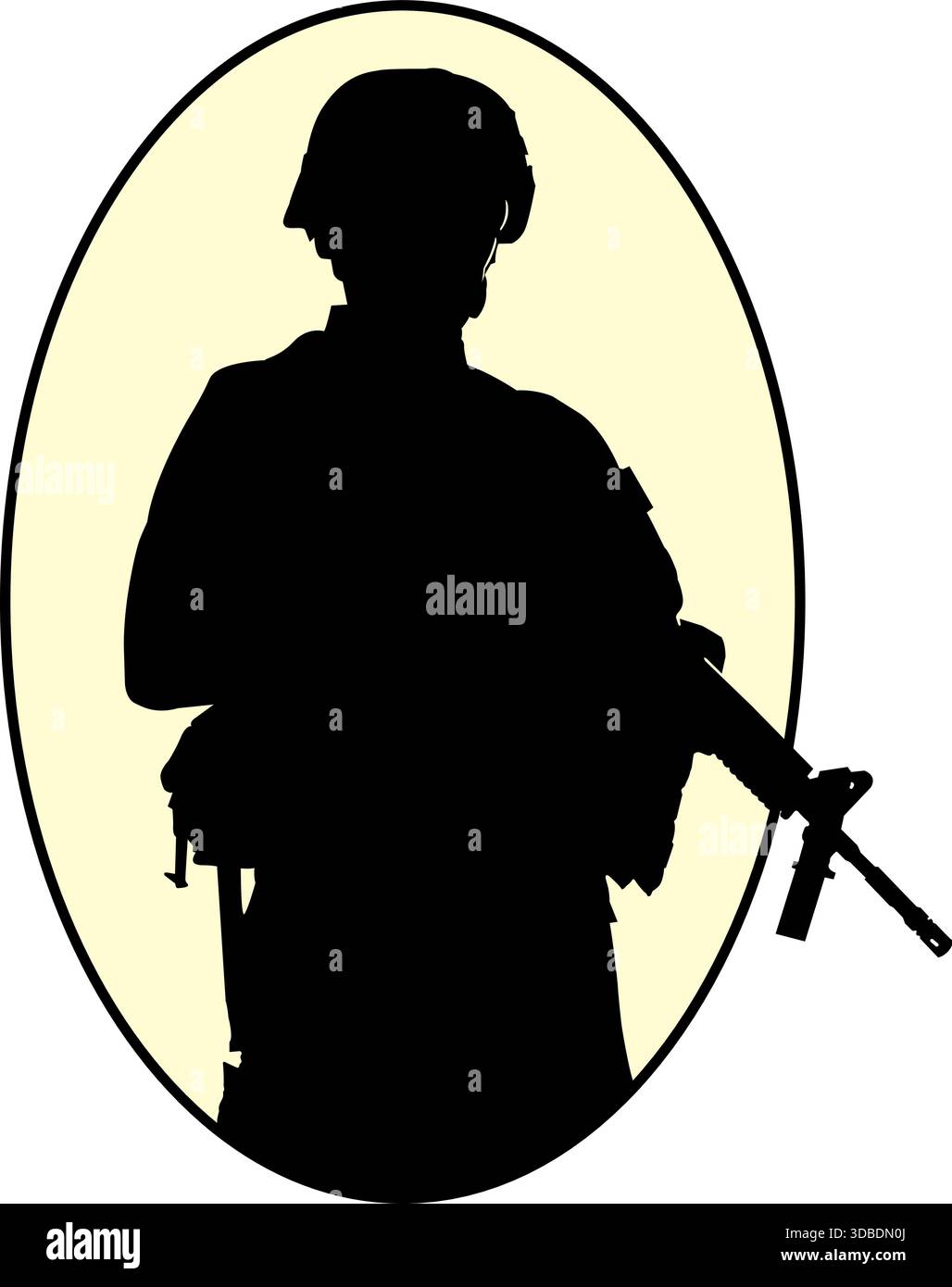 Patriotic military army soldier Stock Vector Images - Alamy